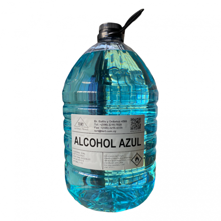 Alcohol Azul - TORT Adhesivos Ltda.